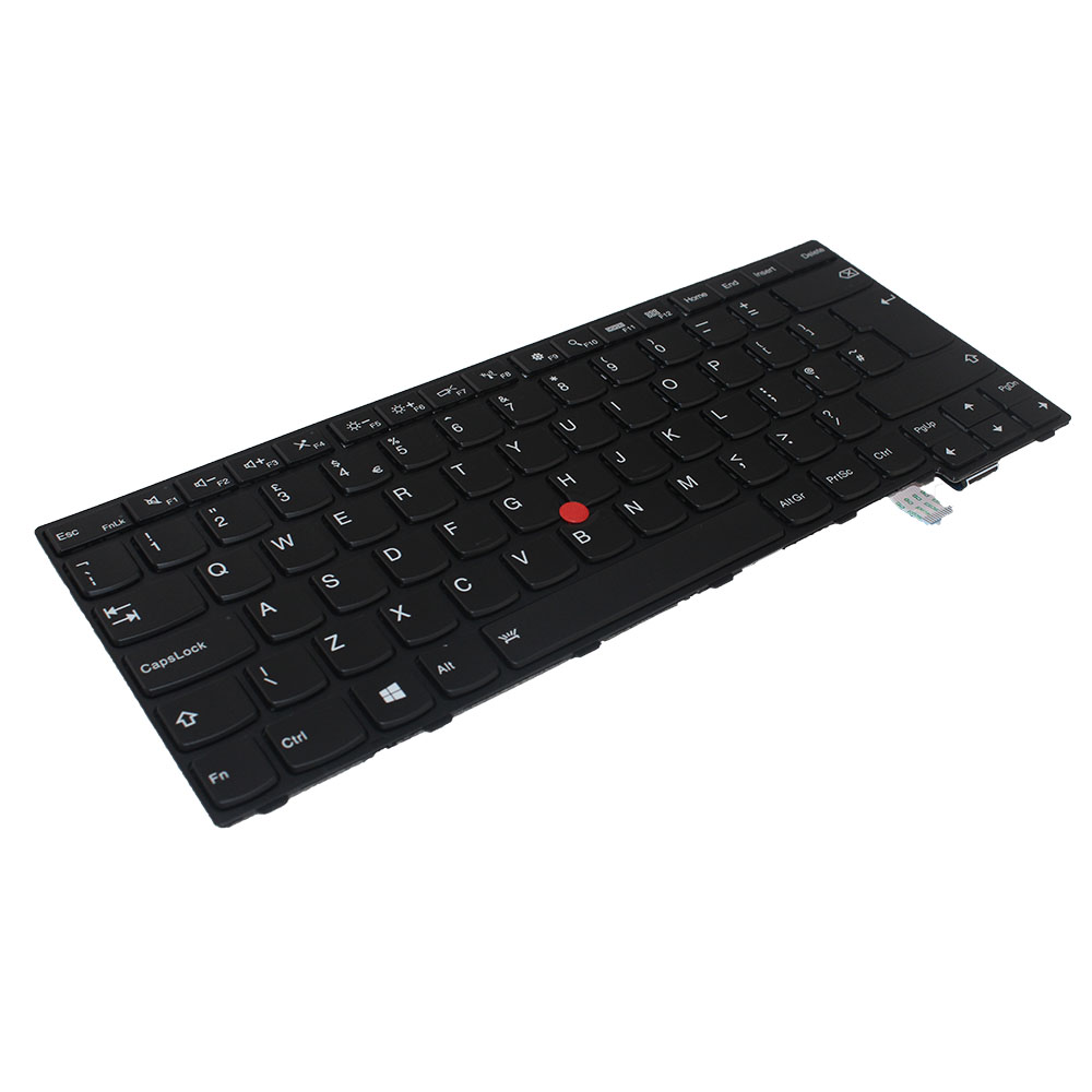 UK Keyboard Assembly (Black with Pointstick) - Lenovo Thinkpad T460S ...