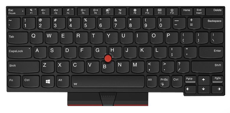 US International Keyboard Assembly (Backlit) - Lenovo Thinkpad X280 ...