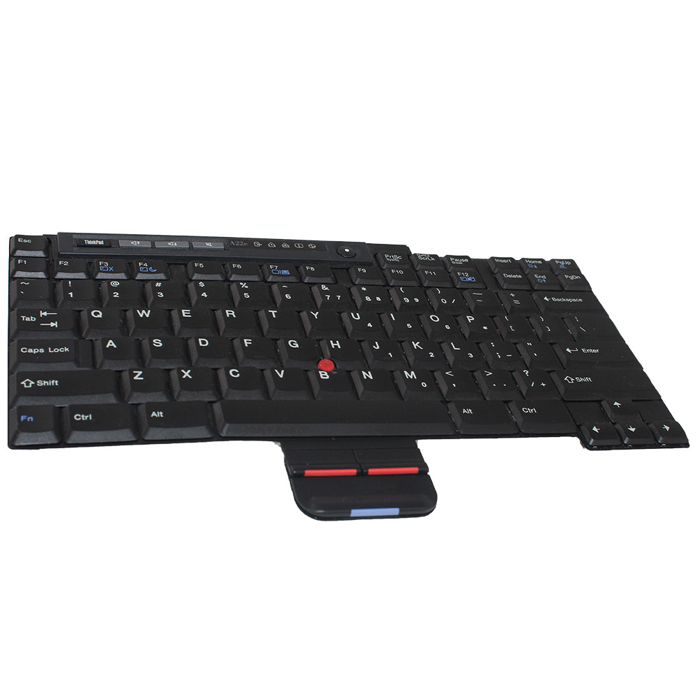 US Keyboard Assembly (Black, with Pointstick) - IBM Thinkpad T20 ...