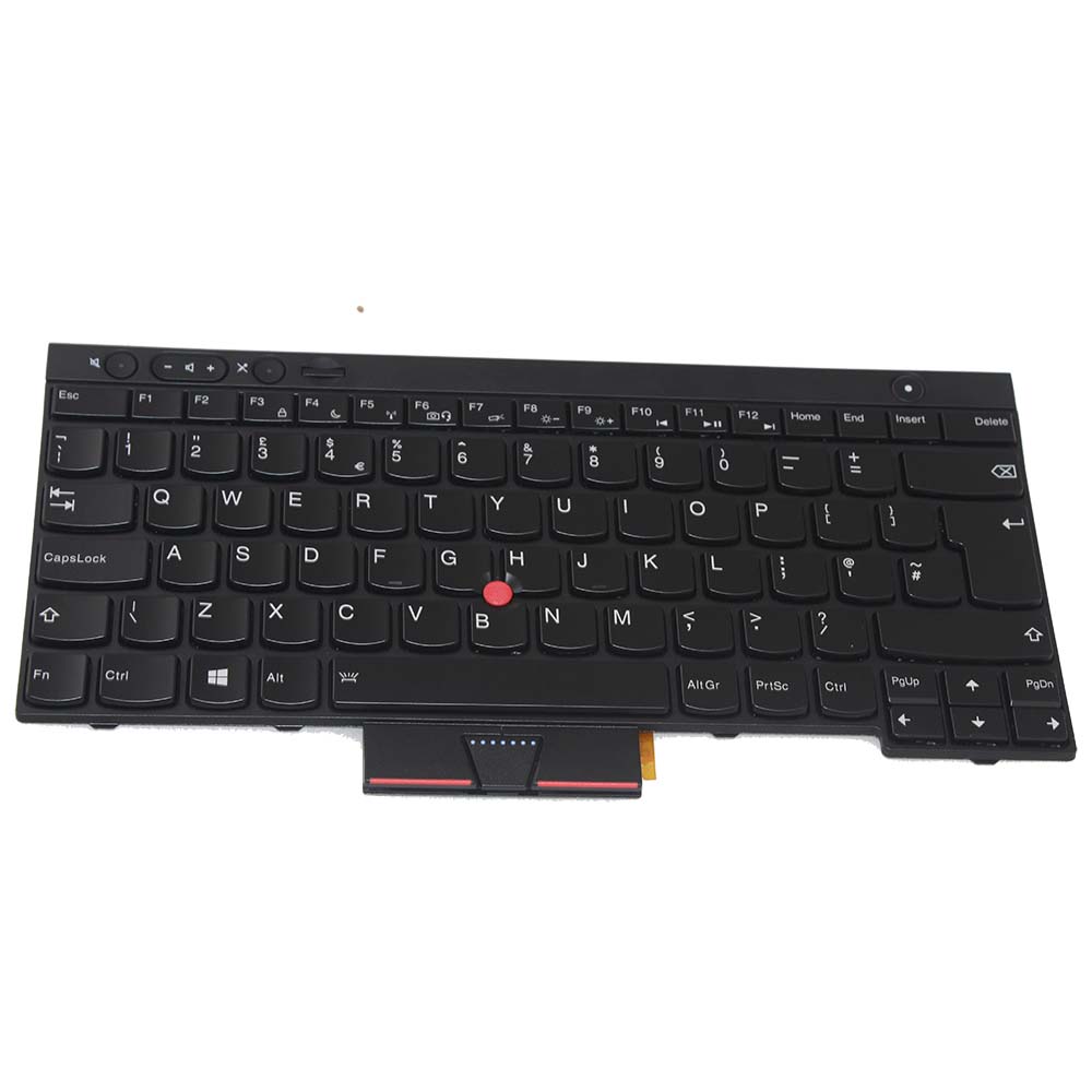 UK Keyboard Assembly (Black, Backlit, with Pointstick) - Lenovo ...