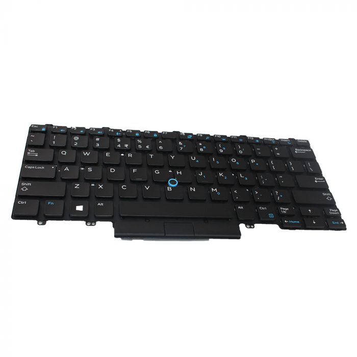 US Keyboard Assembly (Backlit, with Pointstick) - Dell Latitude 5490 ...