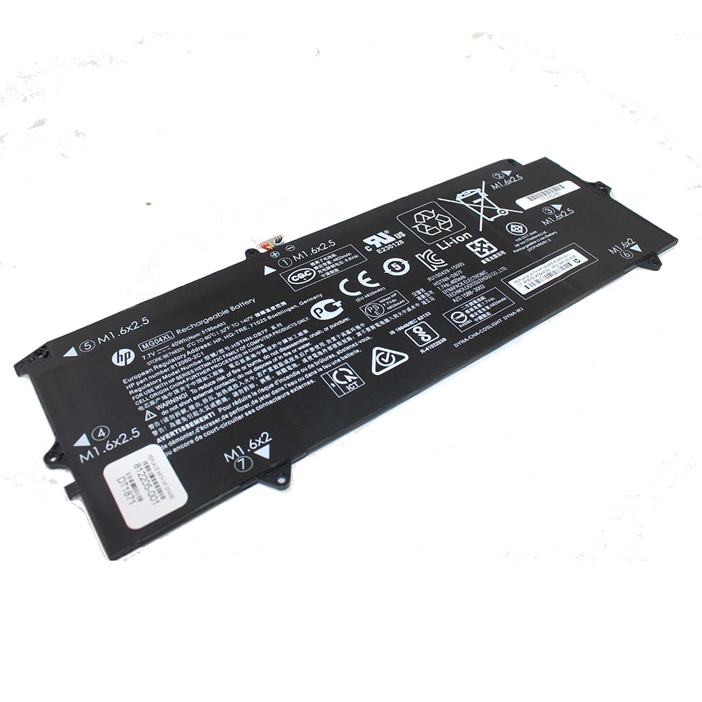 40Wh 4 Cell 7.7V Battery - 812205-001 - Tekeurope