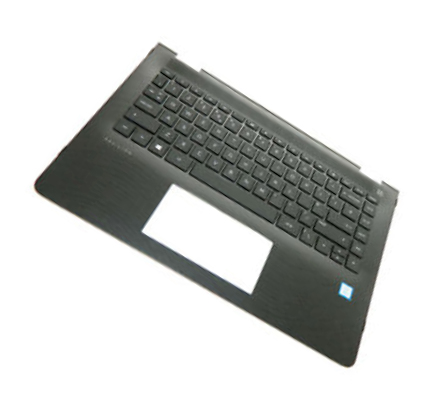 UK Ash silver keyboard palmrest assembly - HP Pavilion 14-BA (range ...