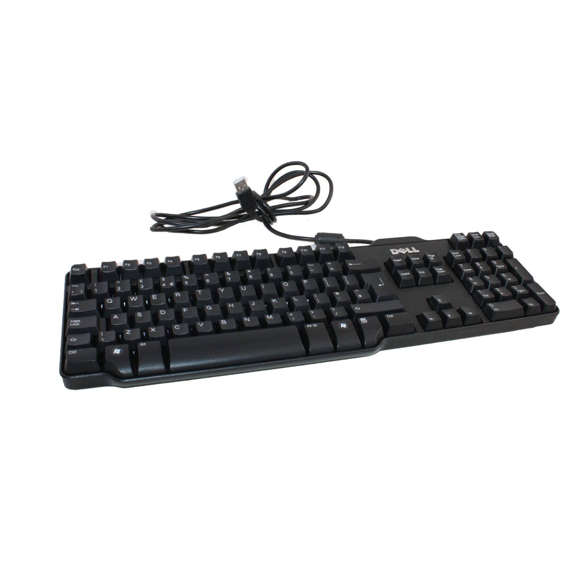 Dell USB Black (105 Key) soft touch Keyboard (UY780) - Tekeurope