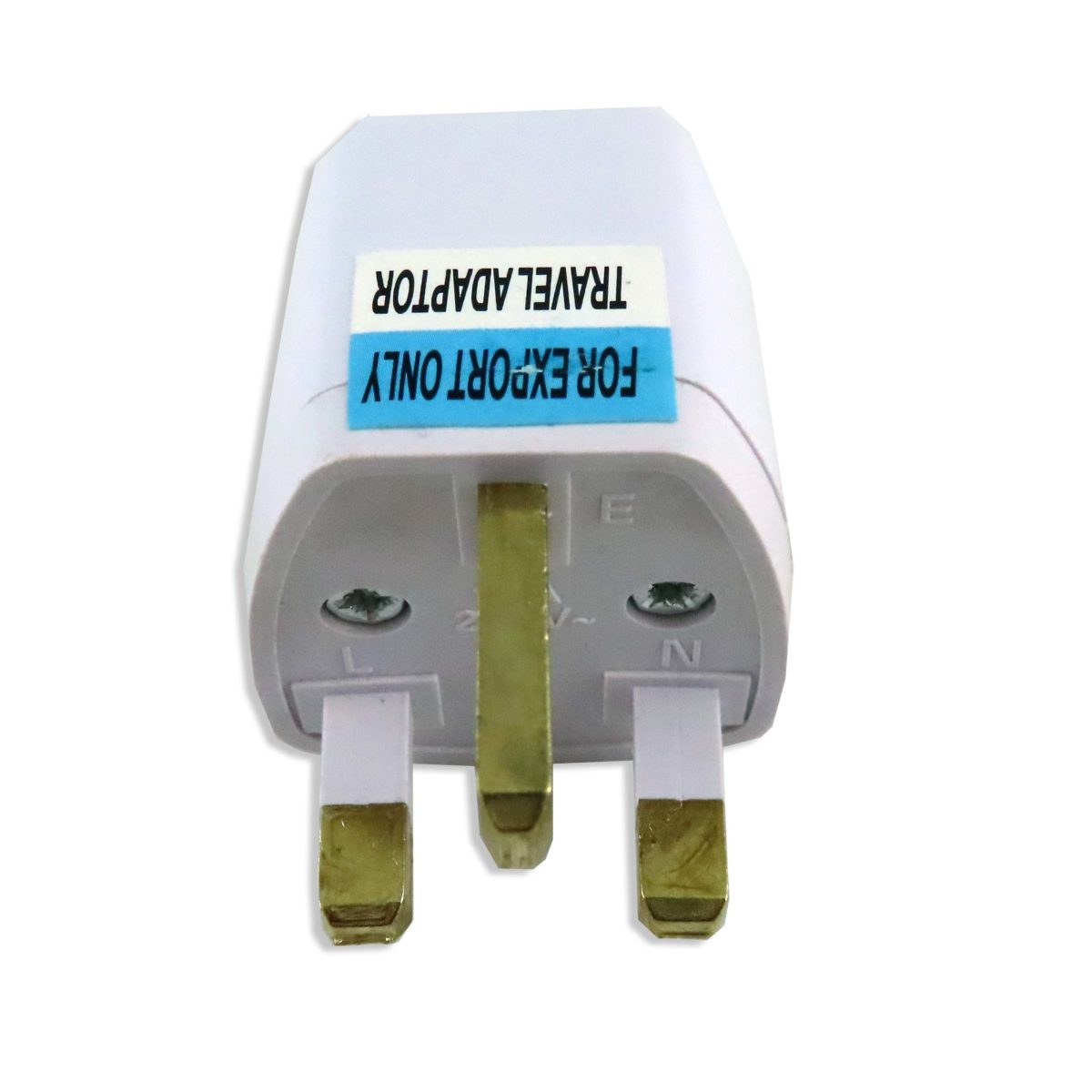 European to UK Mains Plug Adapter (EURO-ADAPTER) - Tekeurope