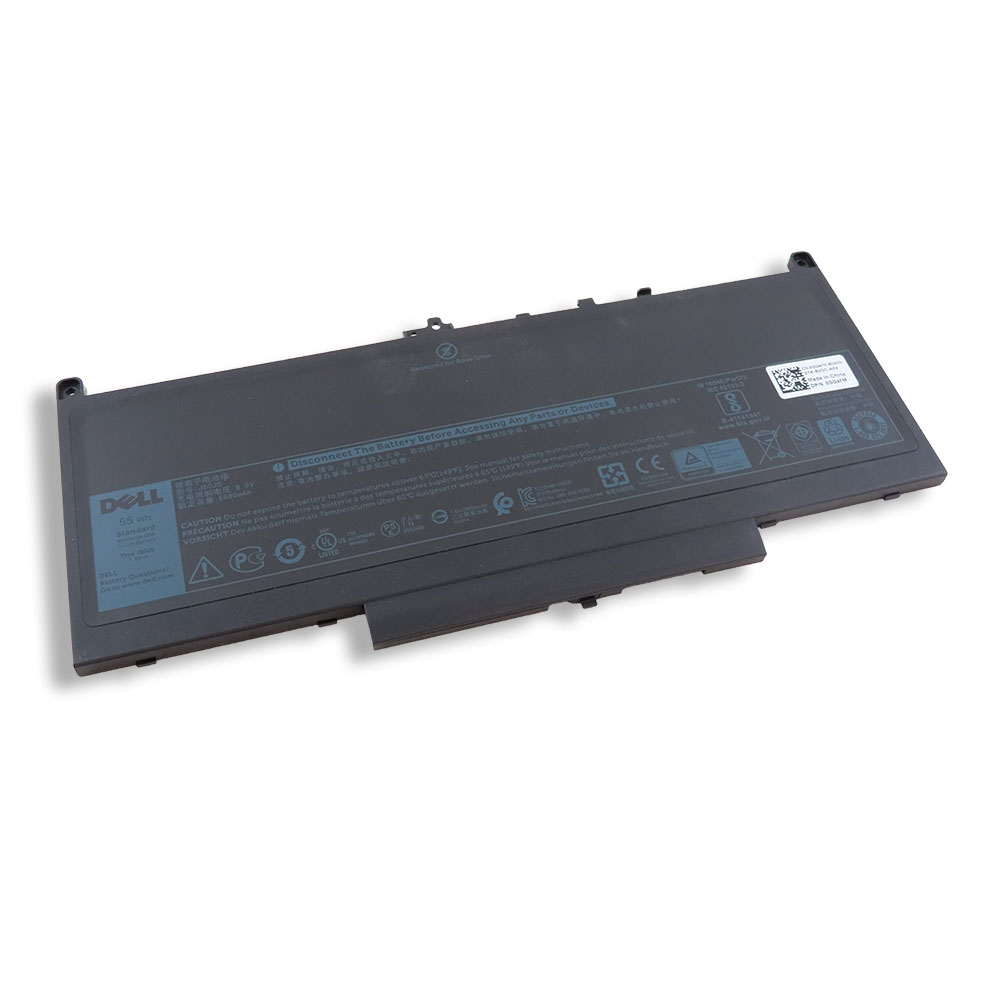 55WH 4 Cell 7.6V Battery - Dell Latitude E7470 E7270 (GG4FM) - Tekeurope