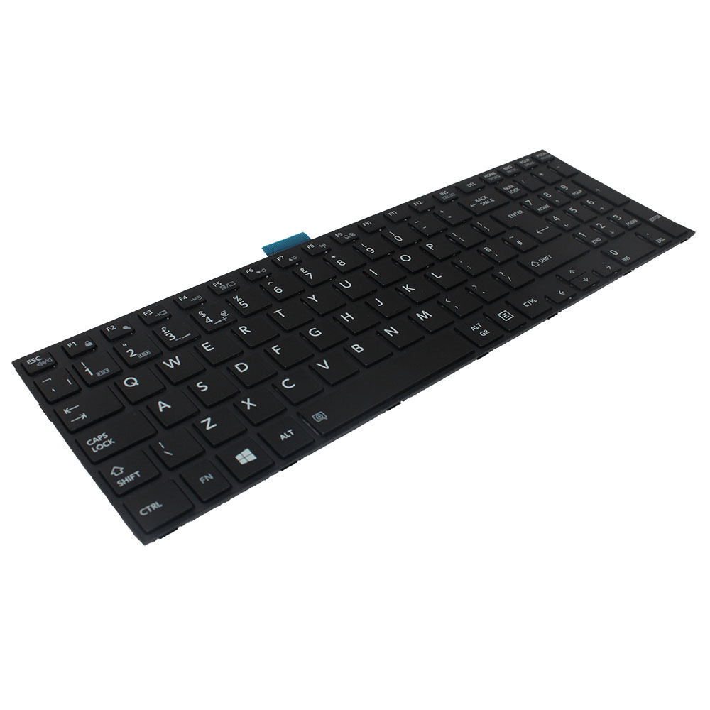 UK Keyboard Assembly (Black) - Toshiba Satellite Pro A50-C/R50-C ...