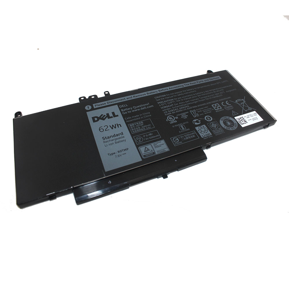 62Wh 4 Cell 7.6V Battery - Dell Latitude E5470 E5570 (WTG3T) - Tekeurope