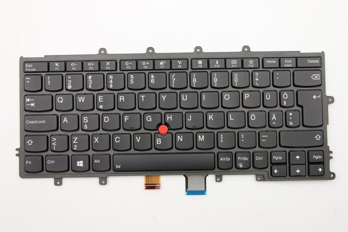 Swedish/Finnish Backlit Keyboard Assembly - Lenovo Thinkpad X270 ...