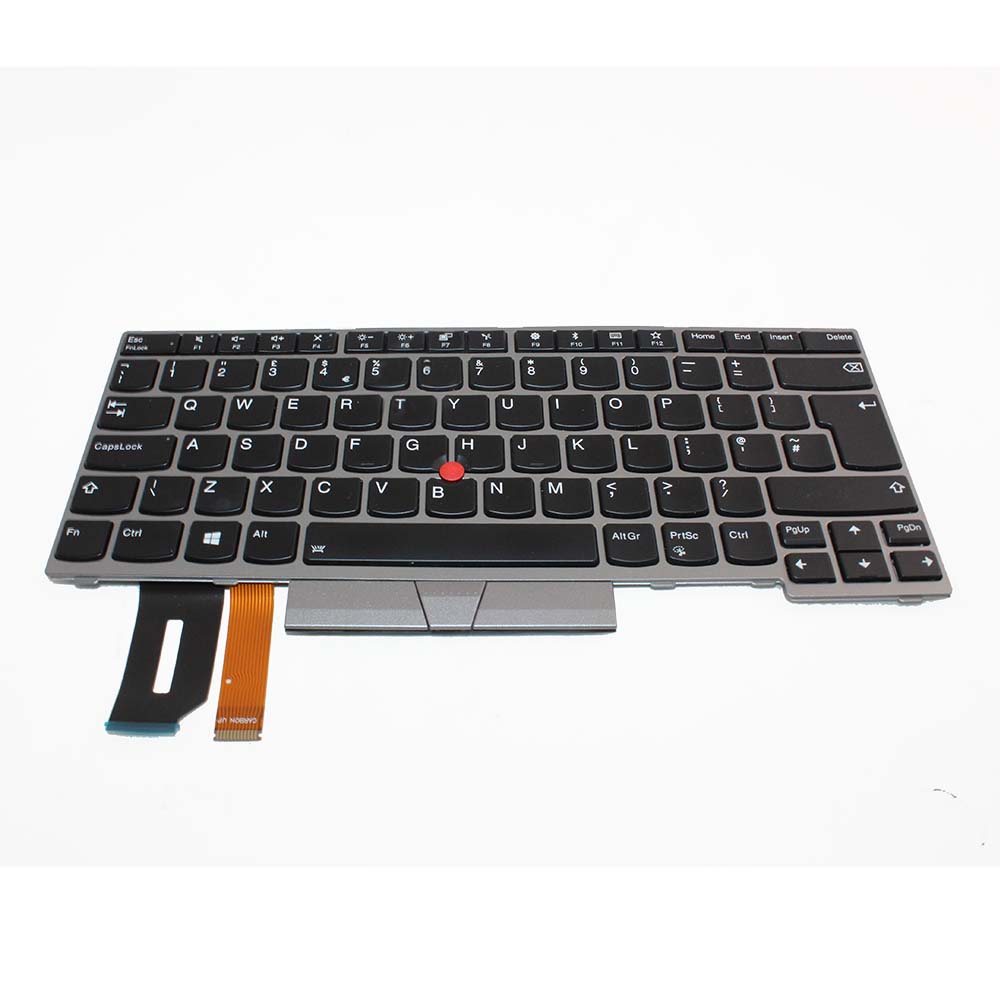 UK Silver Backlit (With Pointstick) Keyboard Assembly – Lenovo Thinkpad ...
