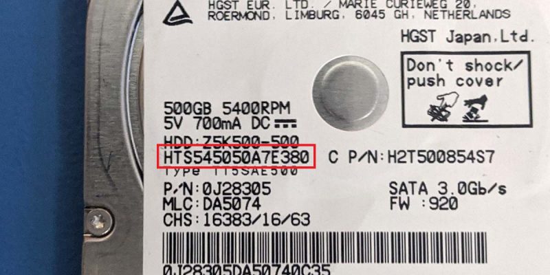 Identifying a spare part number - Tekeurope