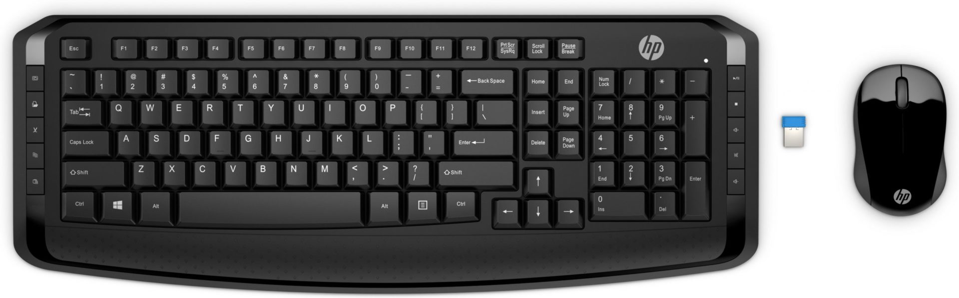 HP 300 Wireless (RF) Keyboard Mouse Combo - 3ML04AA#ABU - Tekeurope