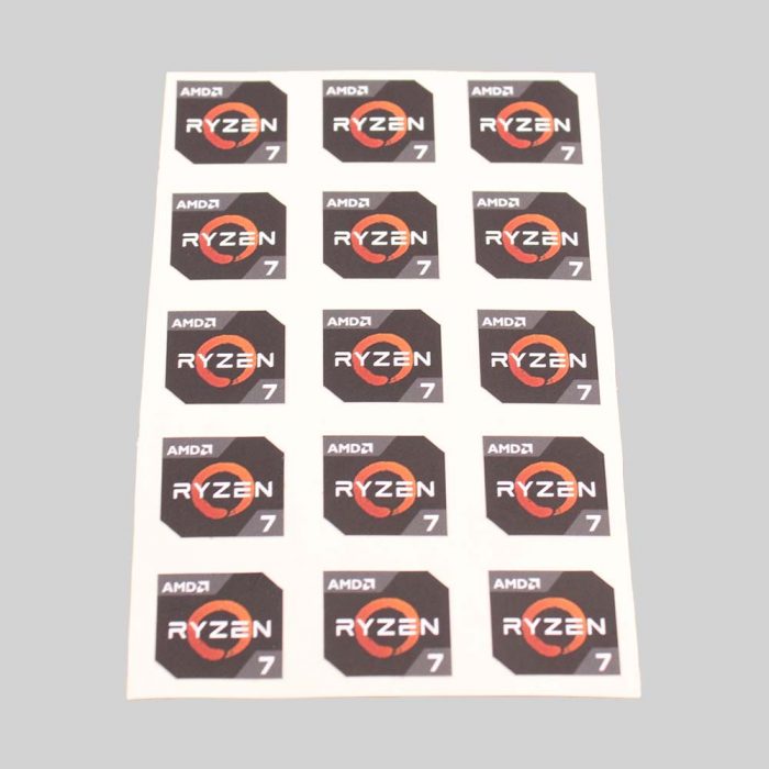 AMD Ryzen 5000 Series 7 (Sticker) Logo (RYZEN-7-LOGO) - Tekeurope