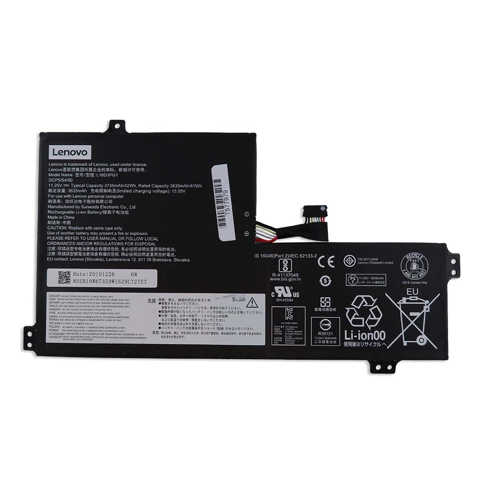 42Wh 3 Cell 11.25V Battery - Lenovo Chromebook100e/300e/500e ...