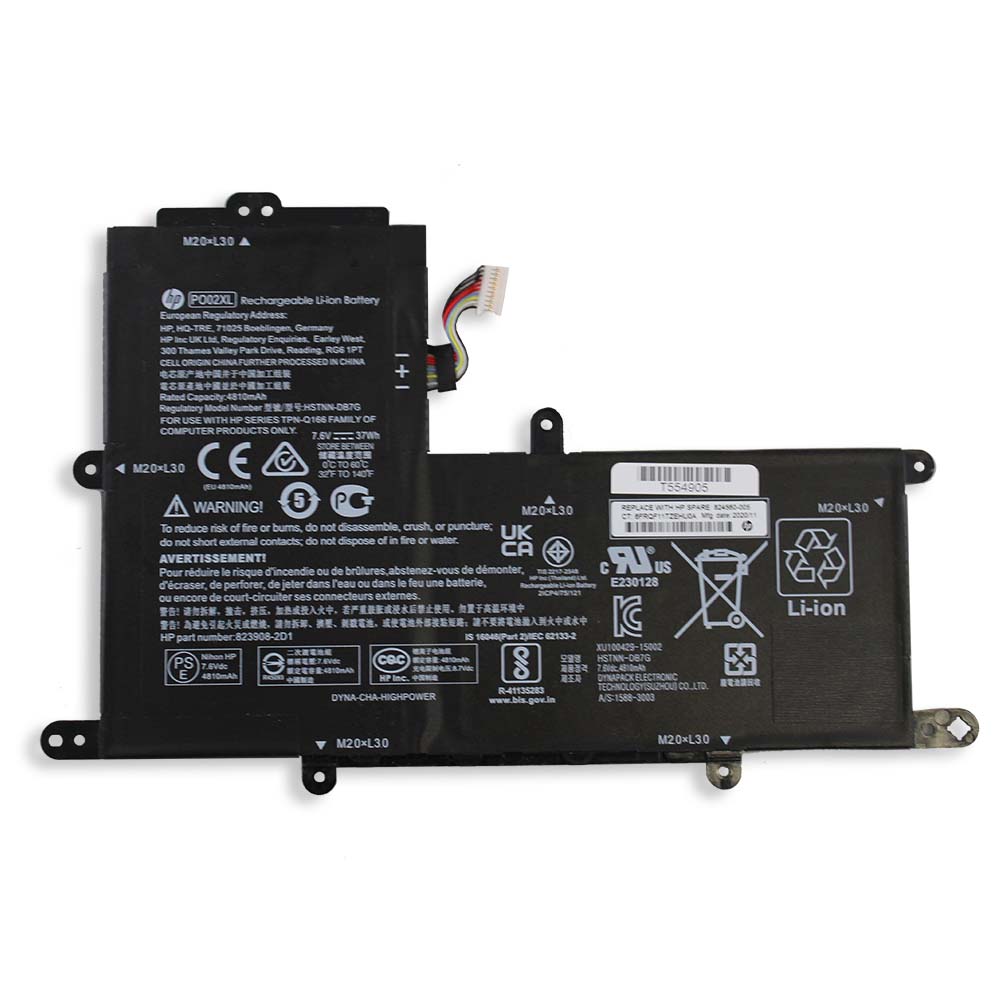 37Wh 2 Cell 7.6V Battery - HP Stream 11 Series (824560-005) - Tekeurope
