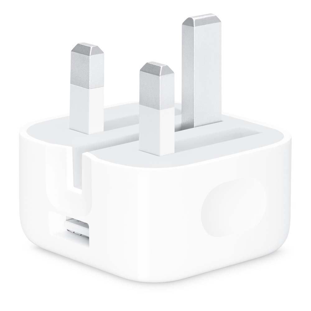Apple 3 Pin (UK) USB-A Mains Wall Plug (A1399) - Tekeurope