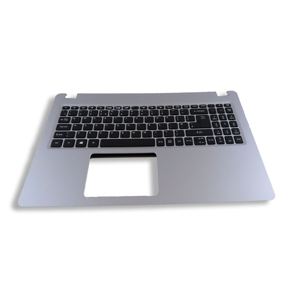 UK Keyboard silver palmrest assembly - Acer Notebook Aspire A515-52 (6B ...