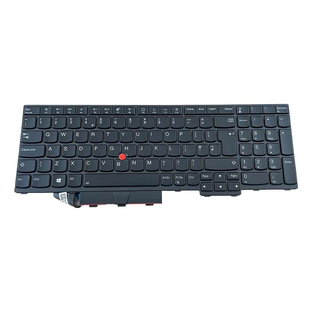 UK backlit (black) Keyboard Assembly - Lenovo Thinkpad L15 (G1/2 ...
