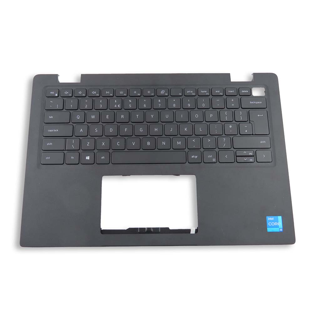 UK Black (backlit) keyboard palmrest (W/O touchpad) assembly - Dell ...