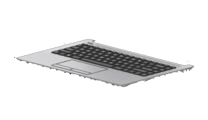UK Keyboard/Palmrest Assembly - HP 240 G7 (L44060-031) - Tekeurope