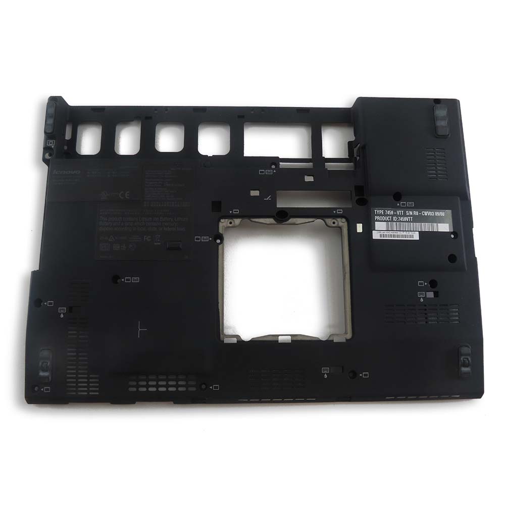 Black base cover assembly - IBM Thinkpad X200 (42X5178) - Tekeurope