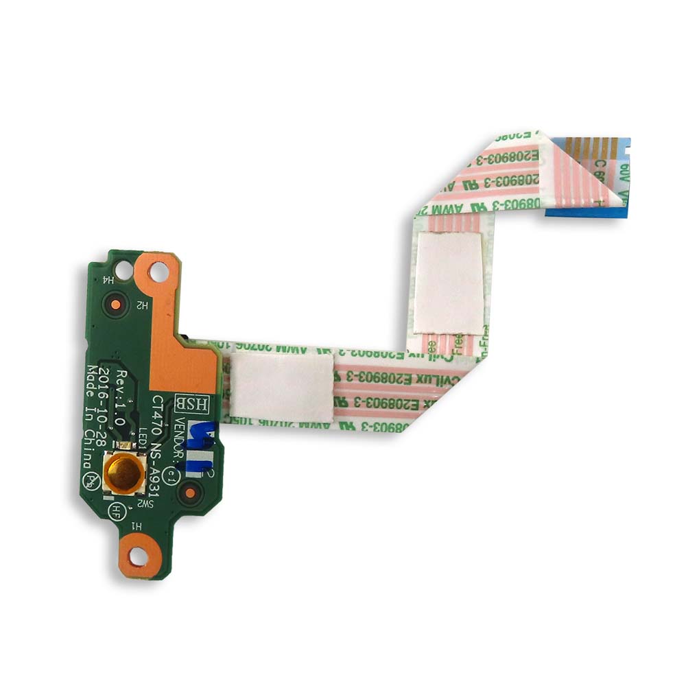 Power Button Switch - Lenovo Thinkpad T470 (00UR510) - Tekeurope