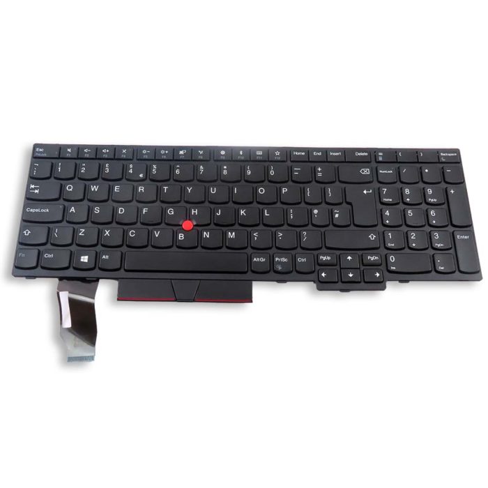 UK Black (With Pointstick) Keyboard Assembly - Lenovo Thinkpad E580 ...