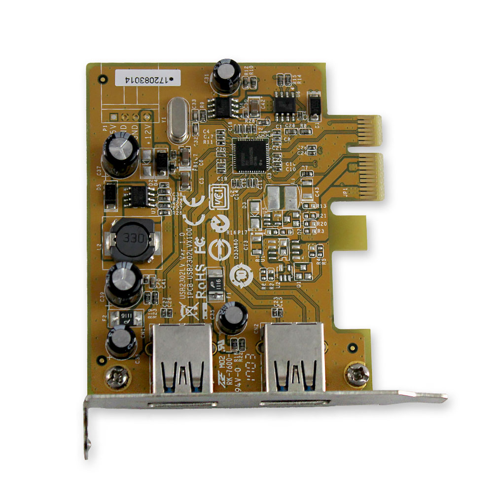 Dual-Port Low profile USB 3.0 (PCB) card - Lenovo Thinkstation ...