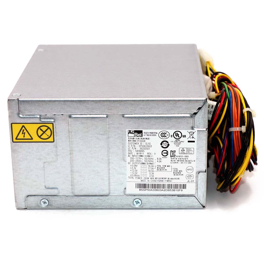 280W ATX Power Supply (PSU) (41A9665) - Tekeurope