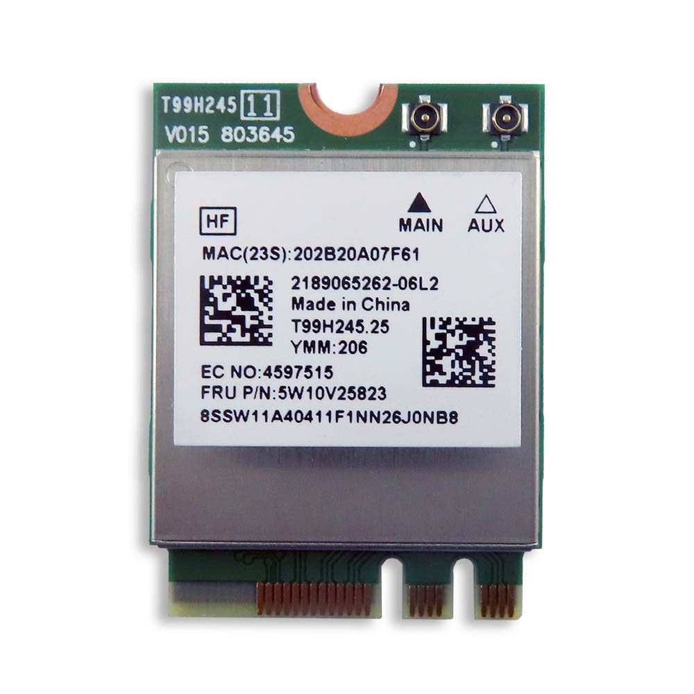 Wireless (WLAN LTN 8852BE) M2 Card - Lenovo ThinkBook 14 - 16 G4 ...