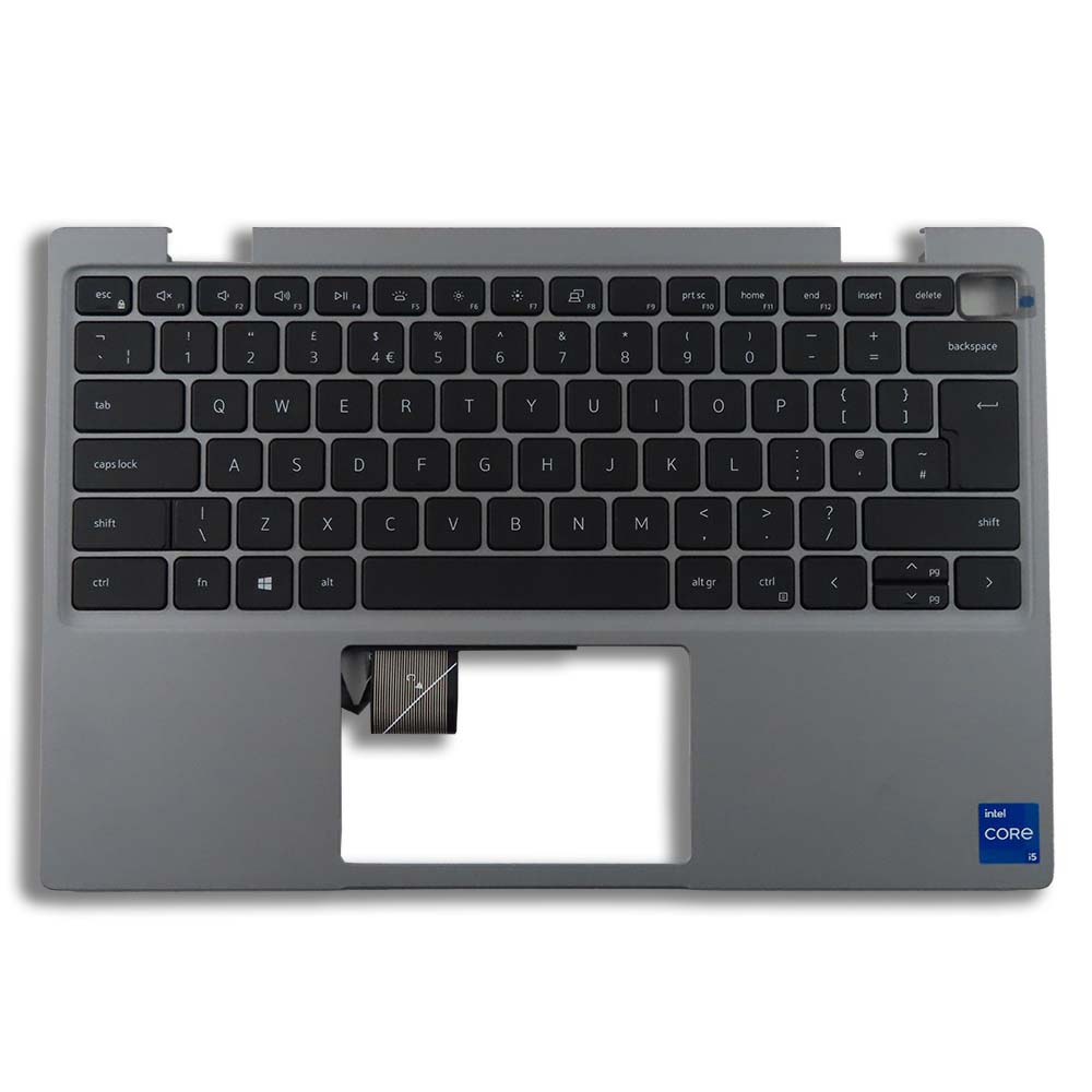 UK (backlit) keyboard palmrest (W/O touchpad) assembly - Dell Latitude ...