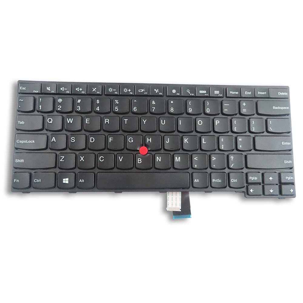 German Black (backlit) keyboard (with point-stick) assembly – Lenovo ...